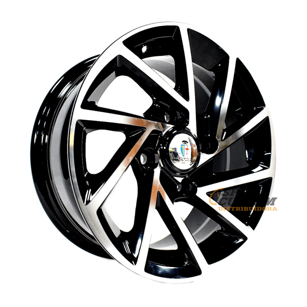 Rines de Aluminio Deportivos Modelo C32 15X6.5 4-100 Compatible con Gol ...