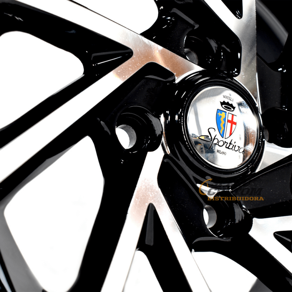 Rines de Aluminio Deportivos Modelo C32 15X6.5 4-100 Compatible con Gol ...