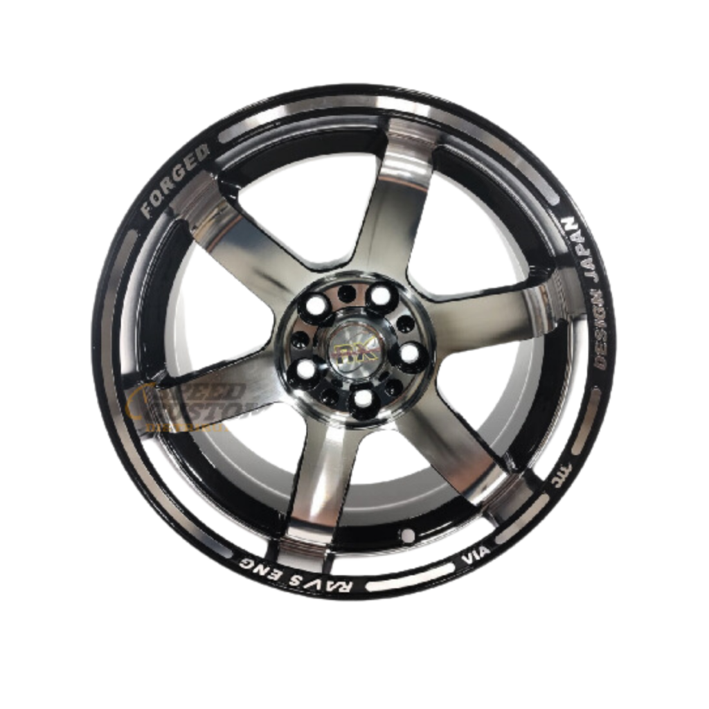 Rines 17" de aluminio 5x100 Modelo Ravseng (Juego de 4) Ibiza, Vento ...